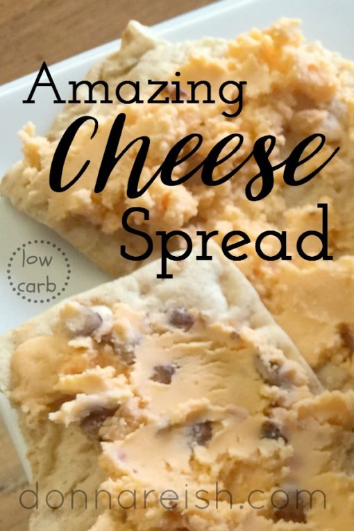 Amazing Cheese Spread {With Low Carb & Healthy Options} | Donna Reish