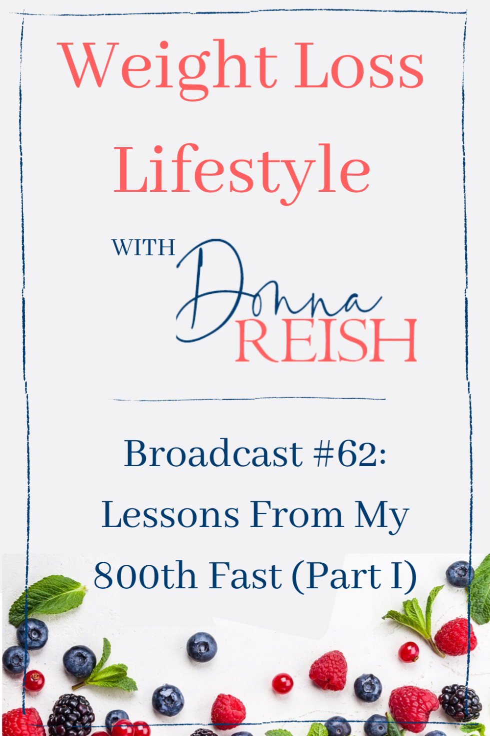 Intermittent Fasting Journal | Donna Reish